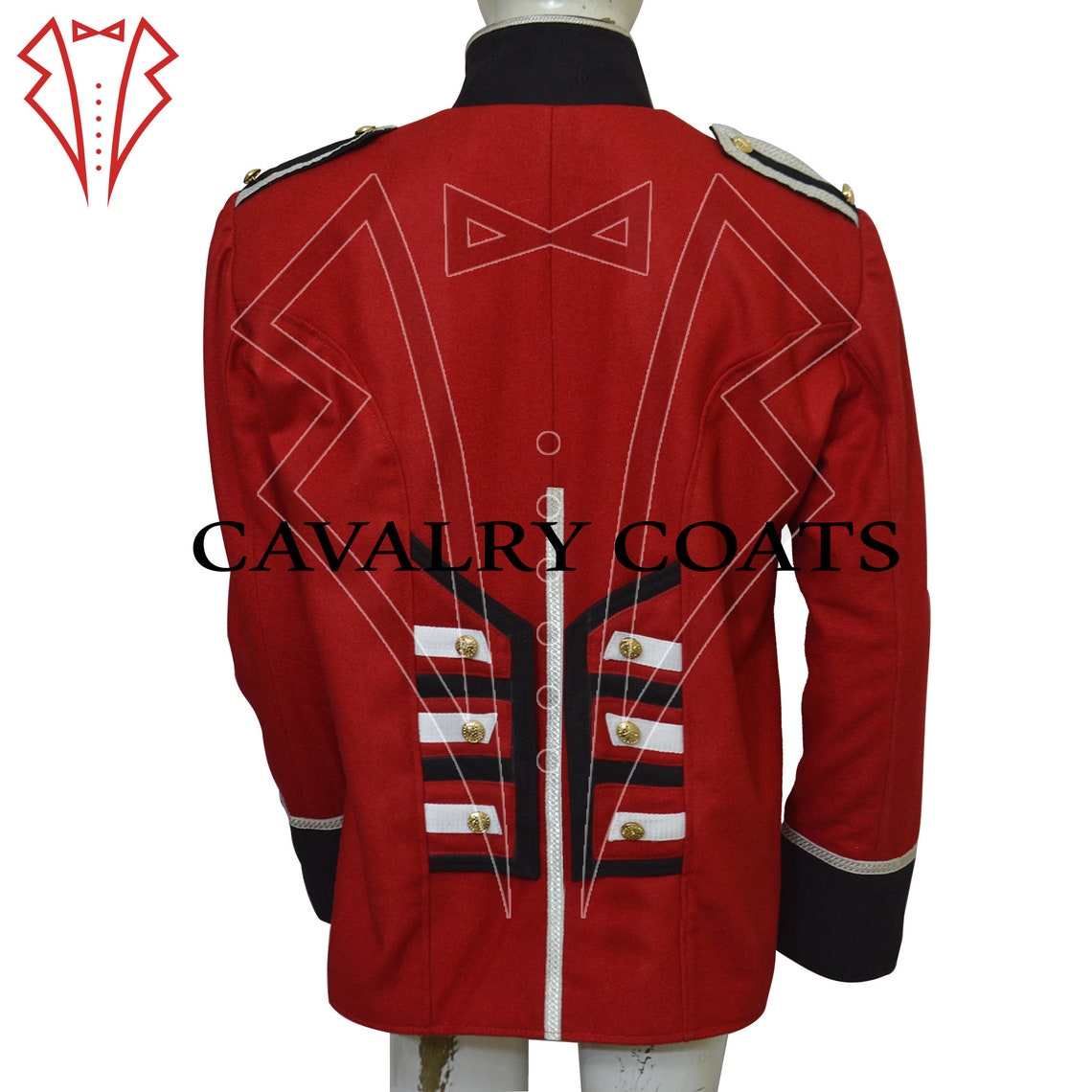Red Wool British Grenadier Guard Tunic Jacket - Etsy