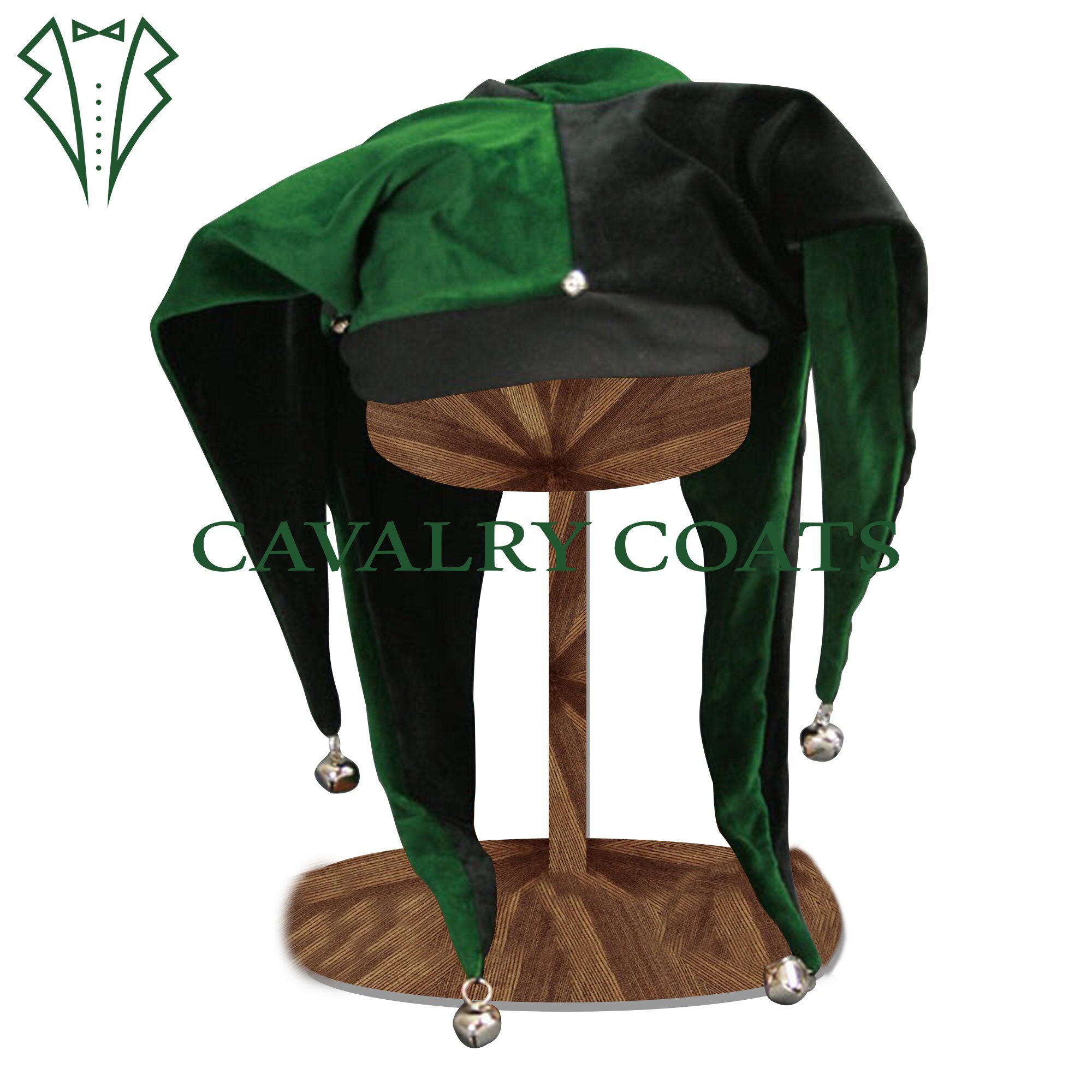 Jester Hat Purple & Black With Four Pointed Joker Halloween Costume Men ...