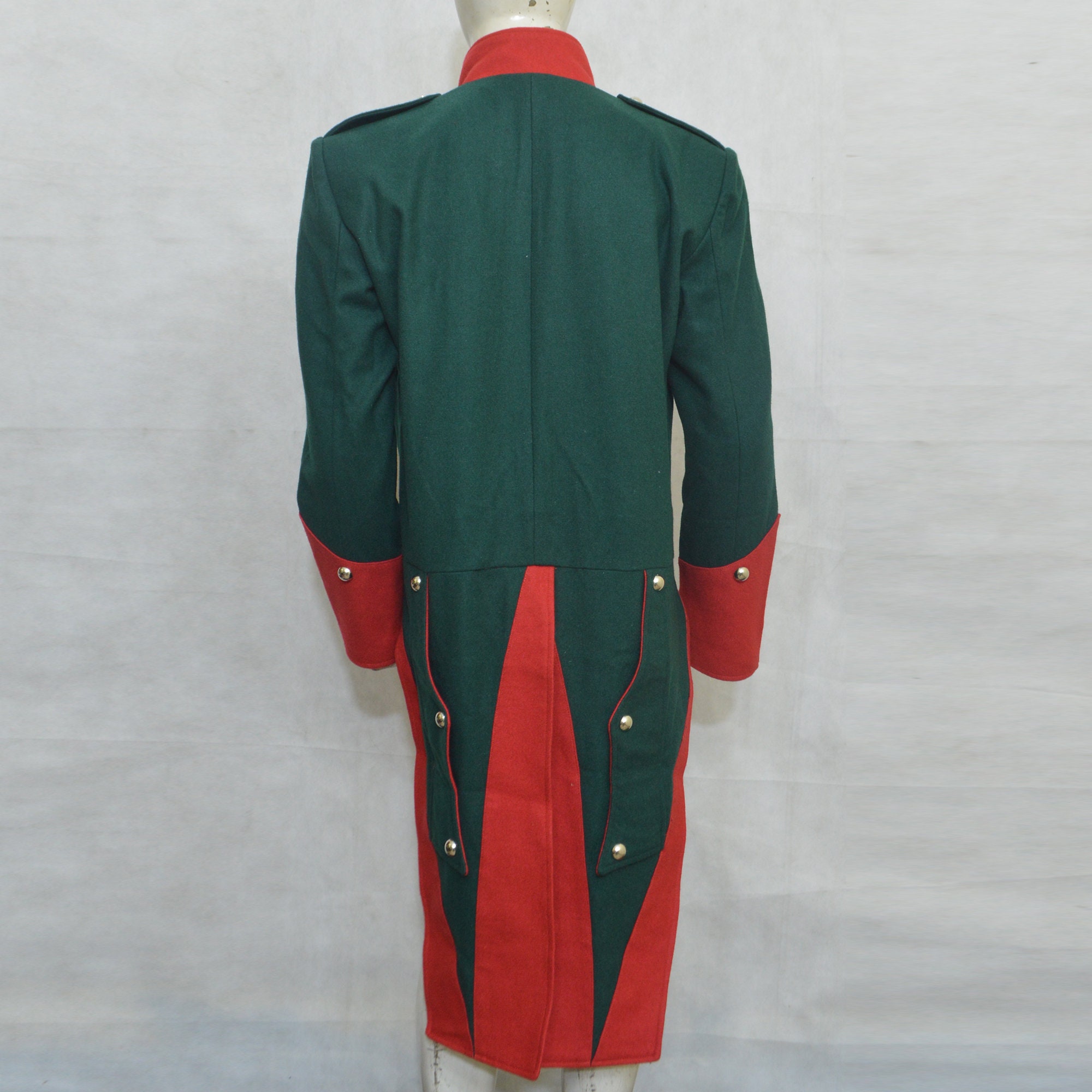 New Green Wool Napoleonic French Cavalry-chasseur Cheval-officer 1806 ...