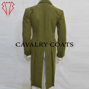 New Light Green British Military Tailcoat, Men's Tailcoat Jacket Sale ...