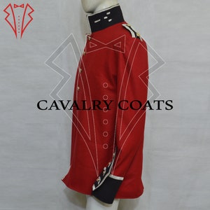 New Men Red Wool British Army Uniform, Grenadier Guards Sergeant Tunic ...