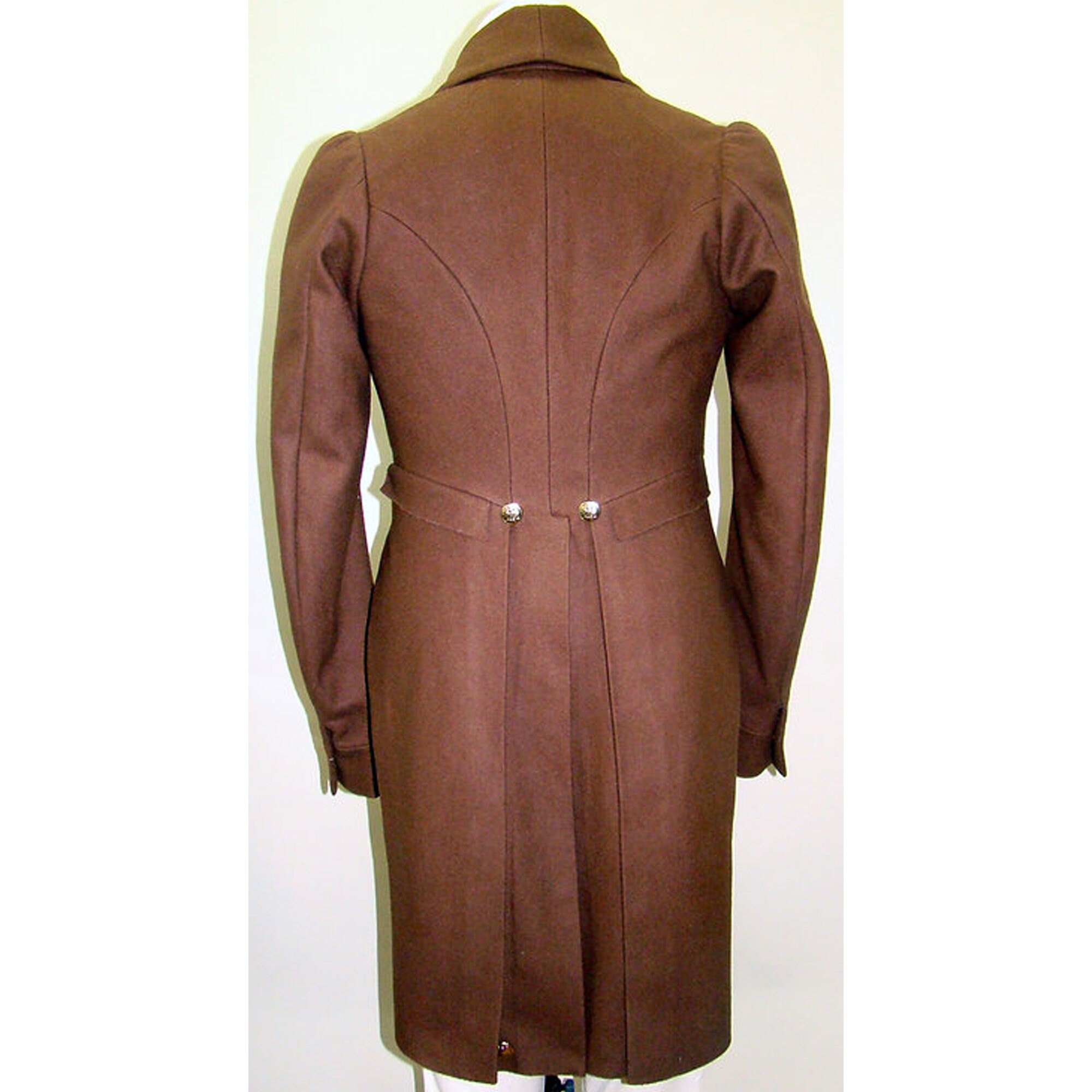 New Regency Coat,dated 1810-1830, Jacket British Tailcoat, Men's Brown ...