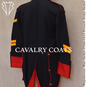 New Men Napoleonic War Jacket, 1796-1815 French Army Jacket, Napoleon ...