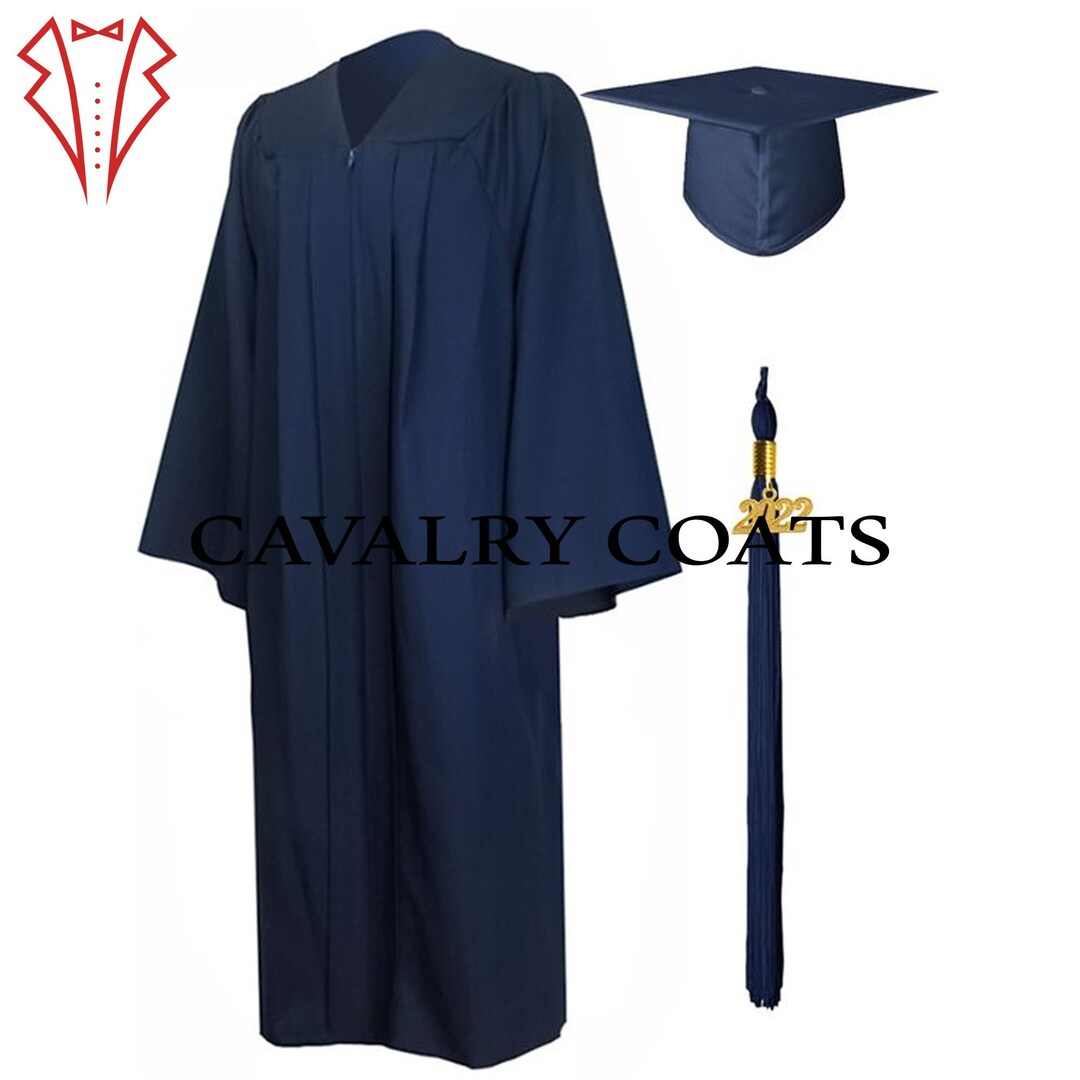 New Unisex Cotton Graduation Mall Matte Robe, Graduation Gown, Clergy ...