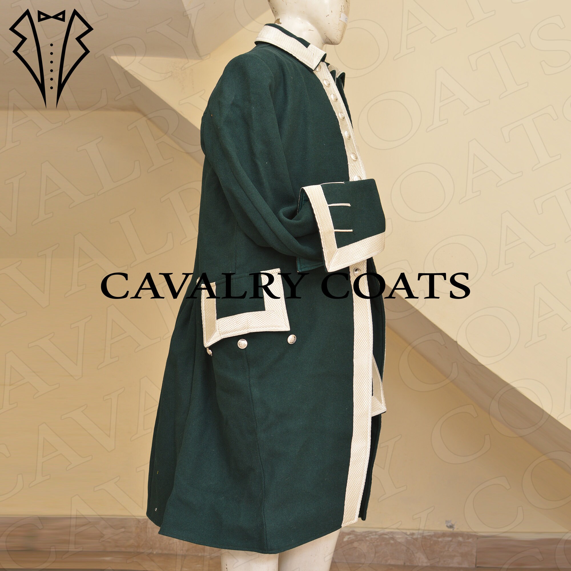 New Men Green Wool Imperial Russian Semoyonovsky Life Guards Regiment ...