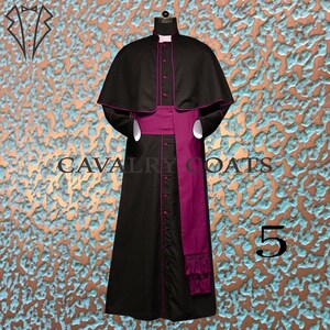 New Custom Made Men's Cotton Clergy Robe, Single Breasted Long Priest ...