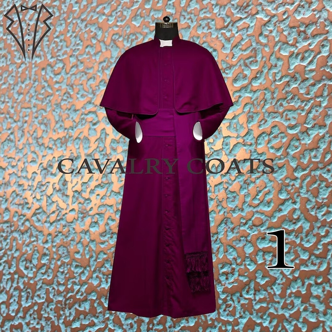 Custom Cotton Geneva Gown Robe: Single Breasted Clergy Pulpit Attire - Etsy