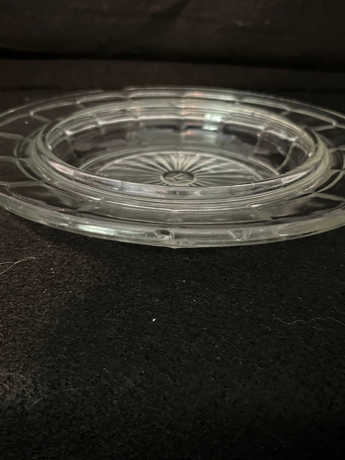 Antique Covered Butter / Cheese Plate - Etsy