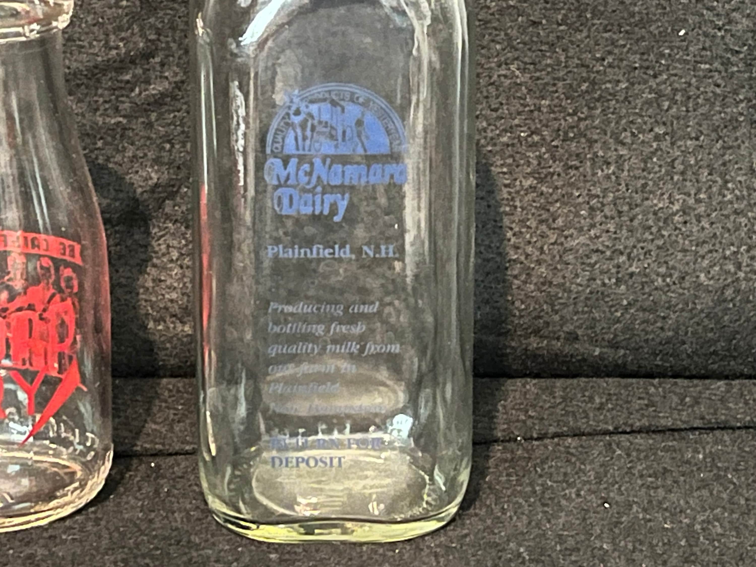 Vintage Milk Bottles - Etsy