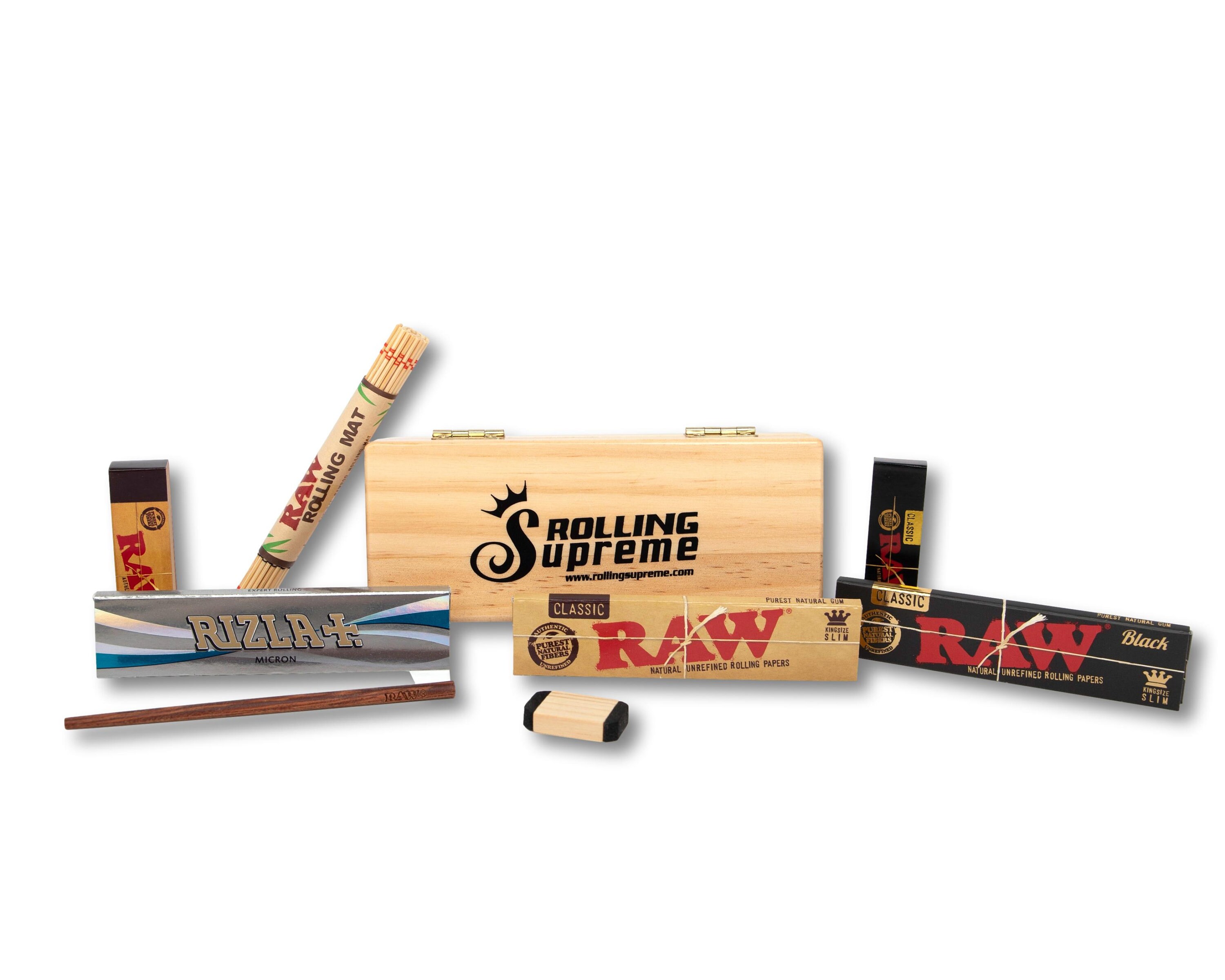 BIGSMOKESUPPLIES Supreme Rolling Travel Box Gift Set, 3 Box Set Hamper ...