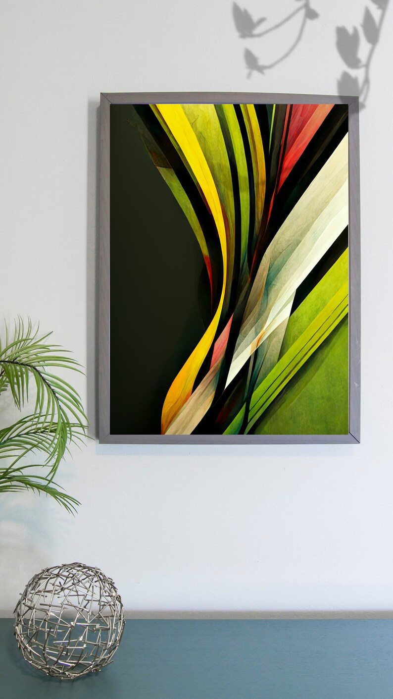Digital Abstract Art, Digital Download Abstract Art, Modern Wall Art ...