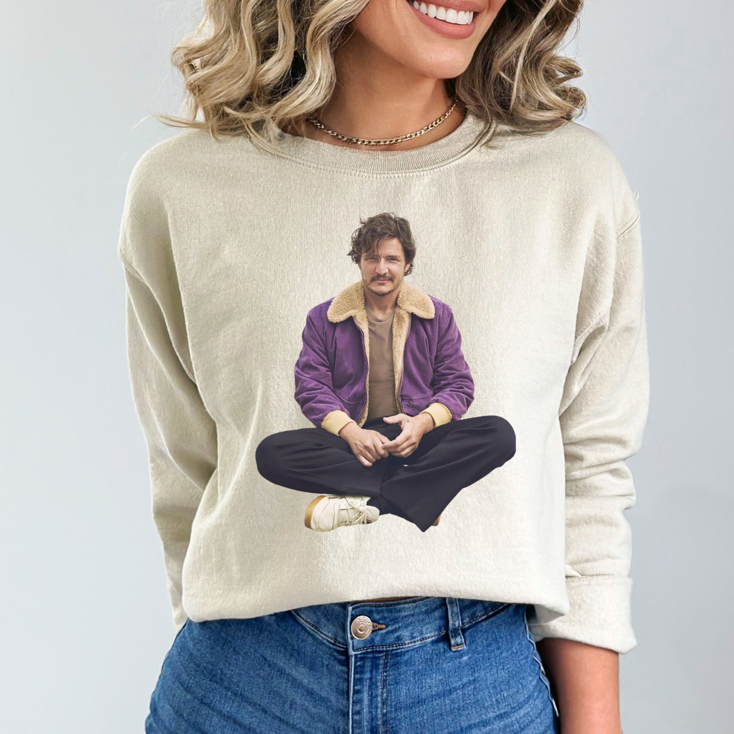 Pedro Pascal Sweatshirt the Last of Us Merch PEDRO PASCAL - Etsy Australia