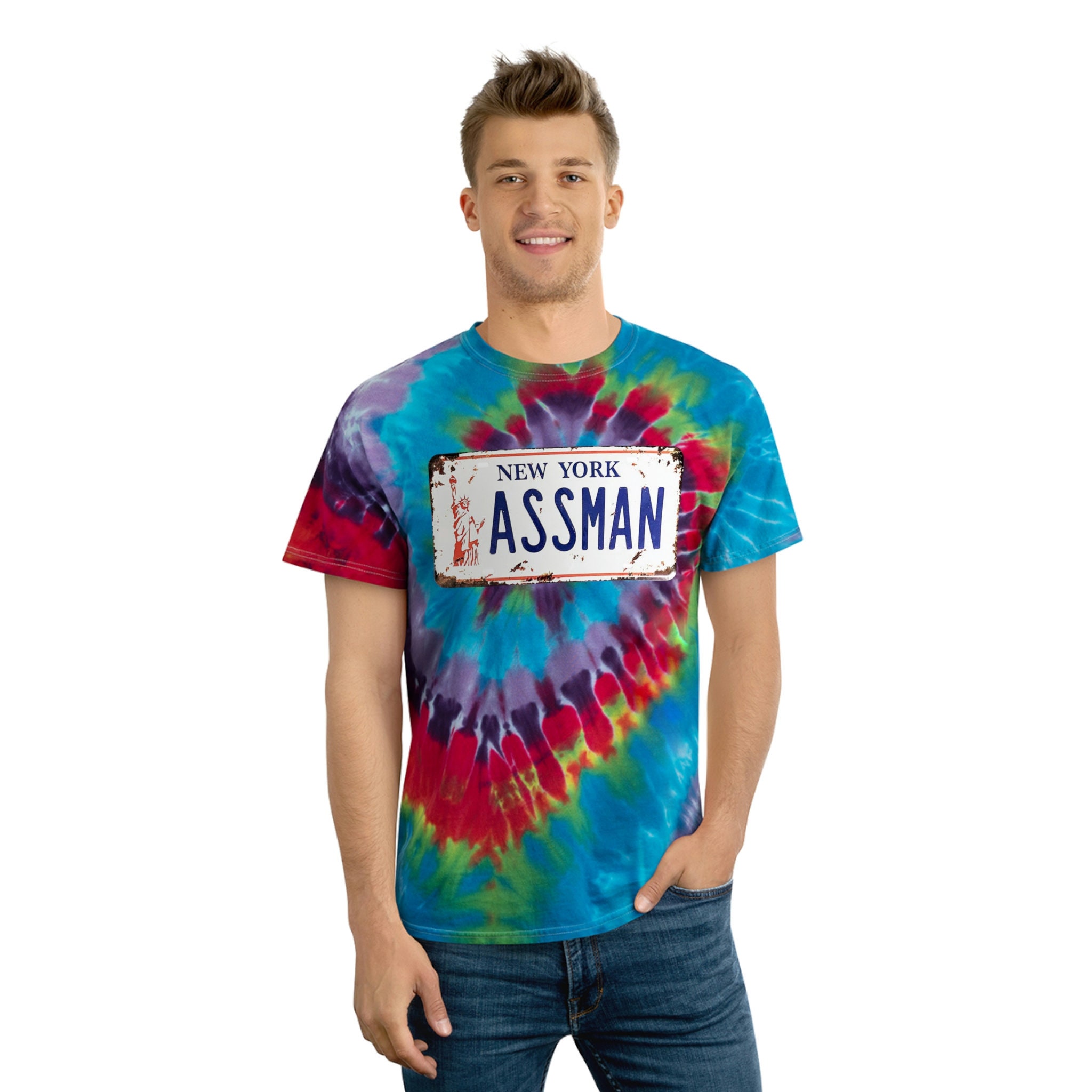 Tie-Dye Assman Shirt, Seinfeld Cosmo Kramer, Jerry Seinfeld ...