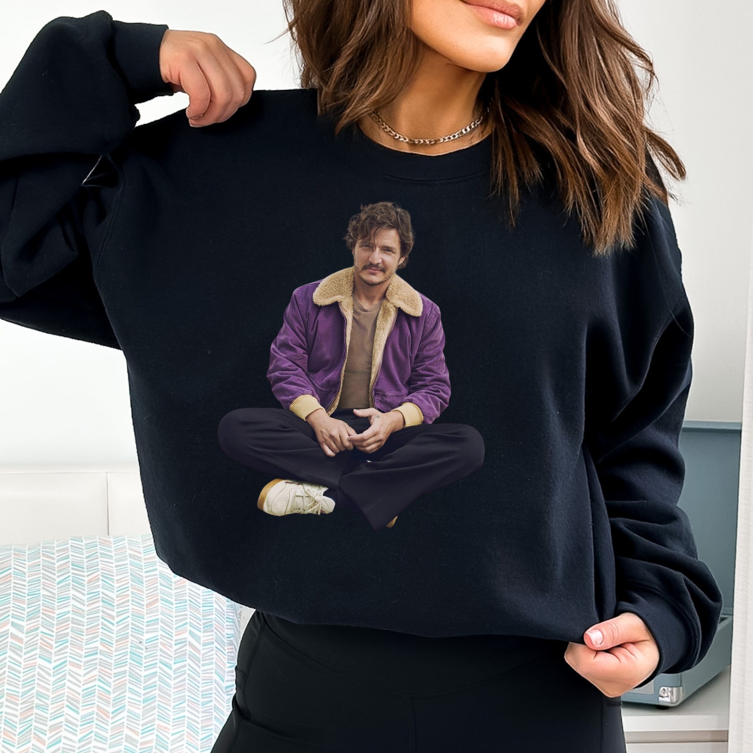 Pedro Pascal Sweatshirt the Last of Us Merch PEDRO PASCAL - Etsy Australia