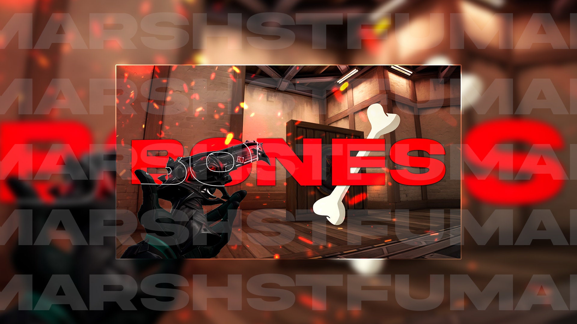 Valorant Montage / Edit THUMBNAIL! Professional 'bones' Thumbnail for ...