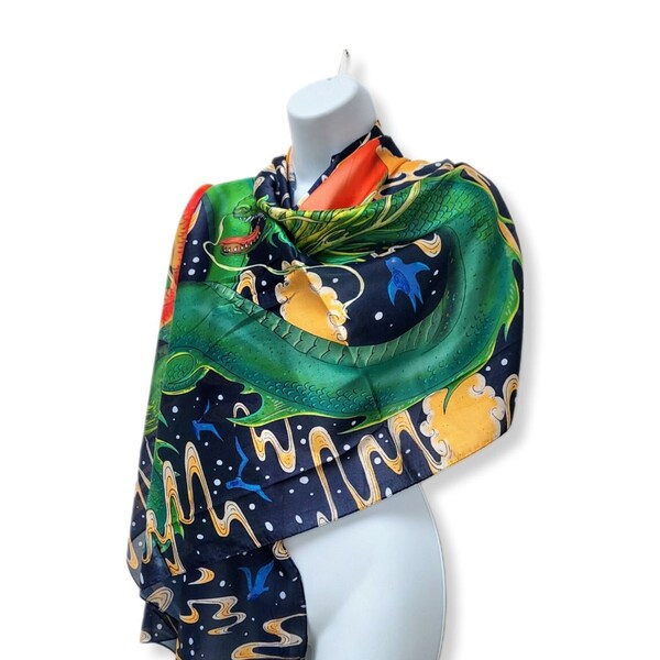 Dragon Scarf - Etsy