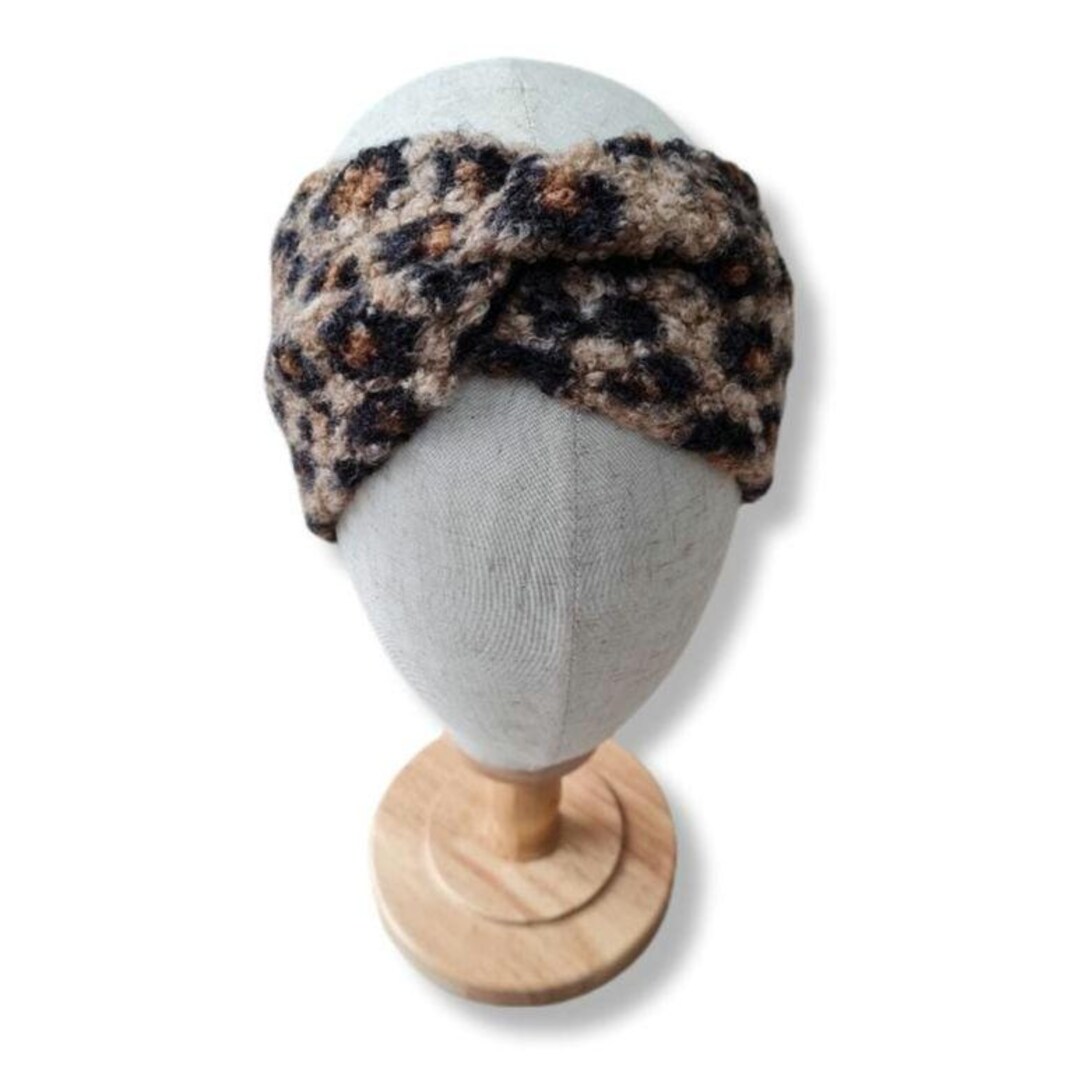 Luxurious Boucle Animal Leopard Print Headband/earwarmer/super Soft ...