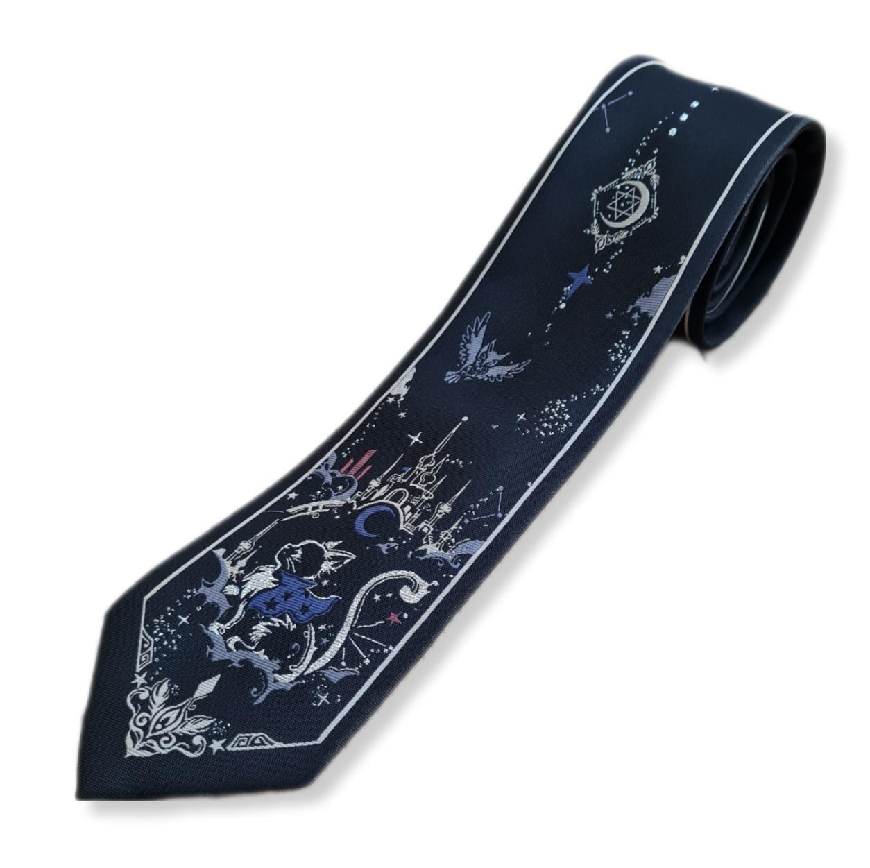 Mystical Black Cat Tie/witch/wizard/fantastical/pagan/unisex - Etsy