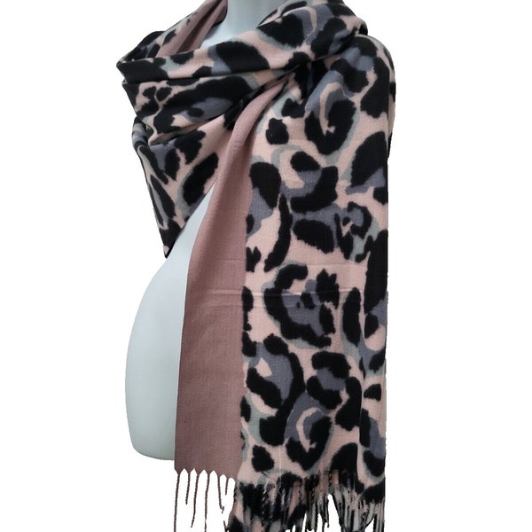Leopard Print Scarf - Etsy