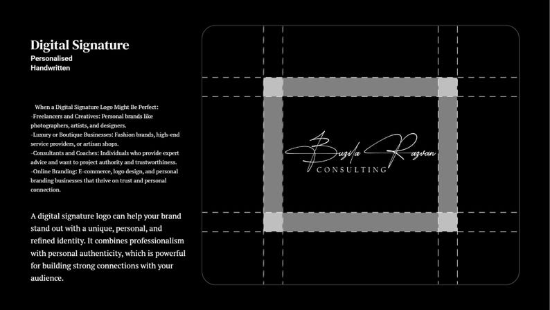 Create a Unique Handwritten Style Signature Logo Design for Your ...