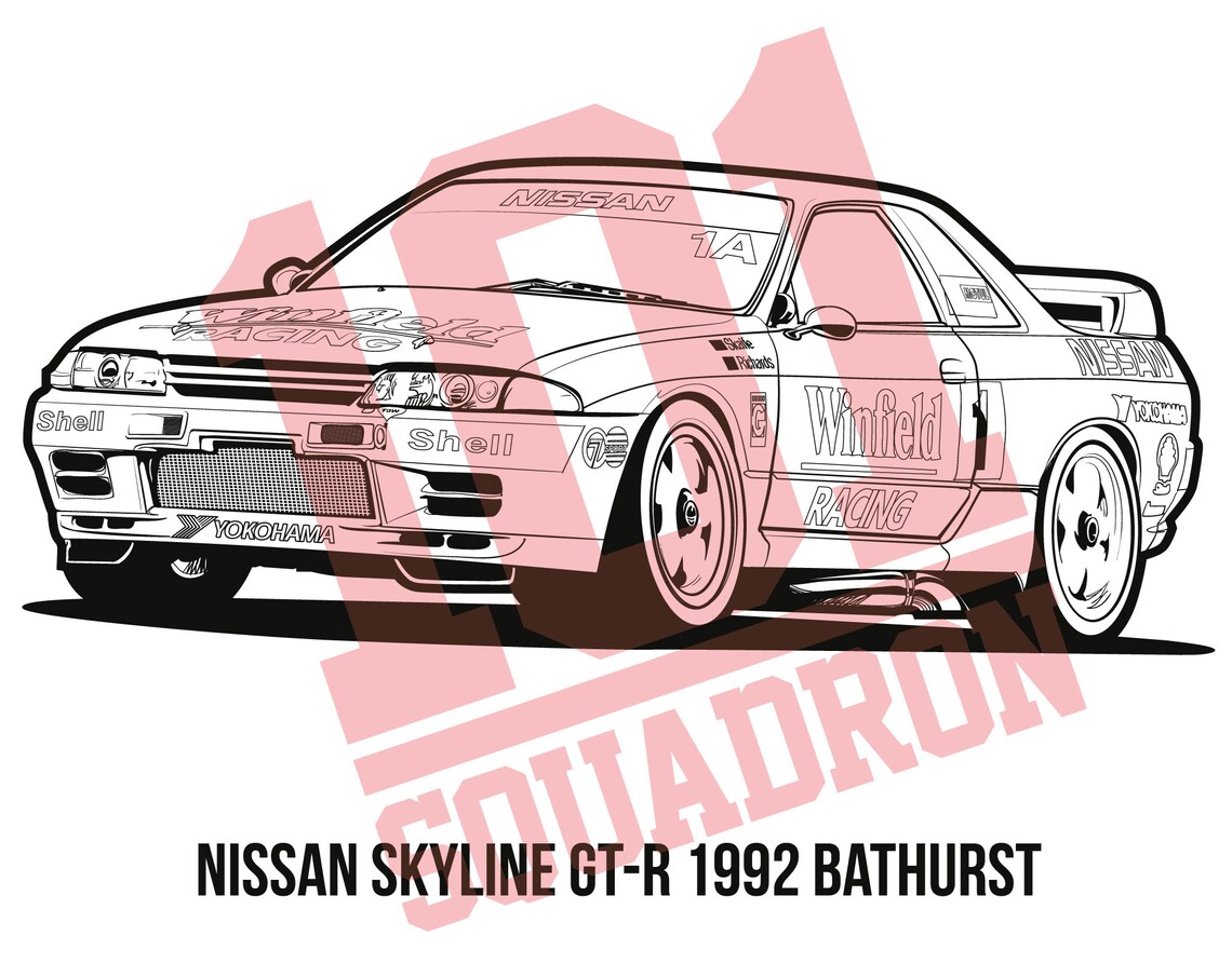 JDM Mini V1 Car Coloring Book 31 Designs Digital Download Printable ...