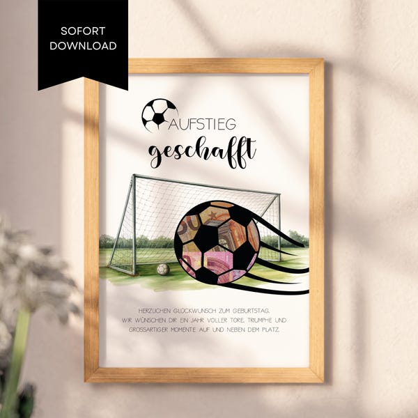 Geldgeschenke geburtstag für fussballer - Etsy.de