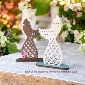 Mermaid Tail Earring Holder: Jewelry Organizer for Studs & Hooks - Etsy
