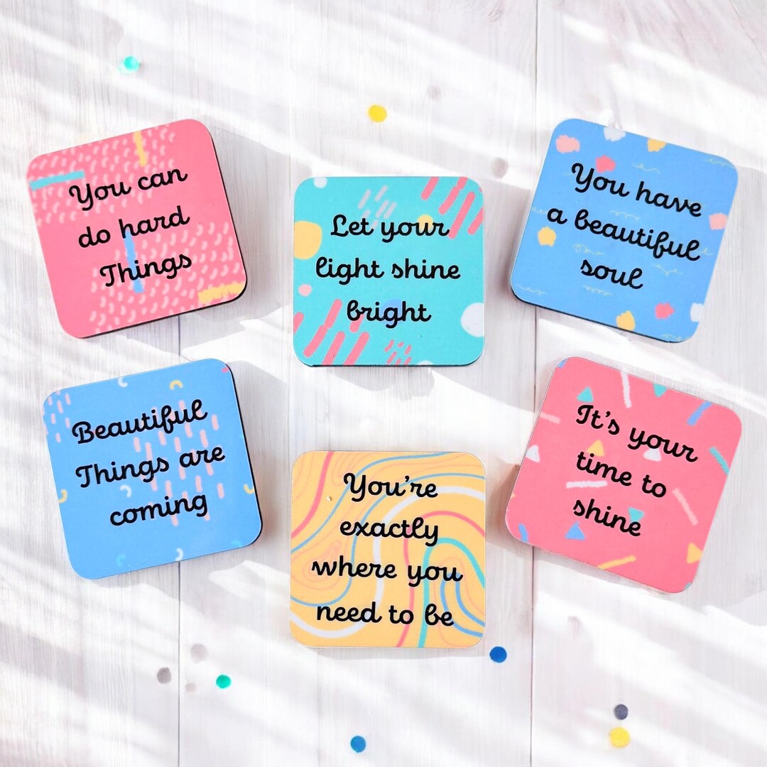 Positivity Quote Magnets: Inspirational Affirmations, Encouragement ...