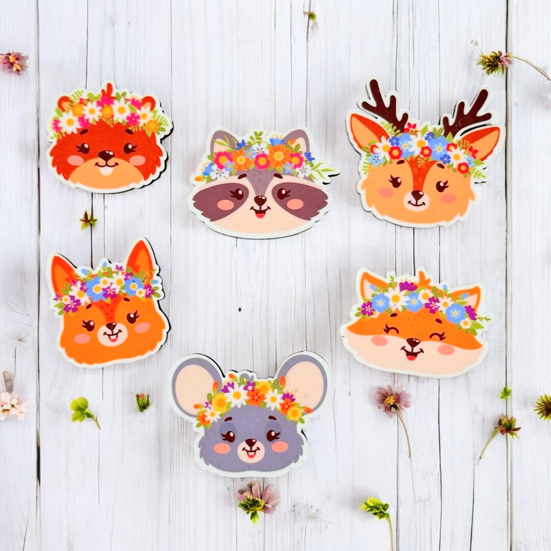 Woodland Animal Magnets | Cute Animal Magnets | Forest Decor | Fox ...