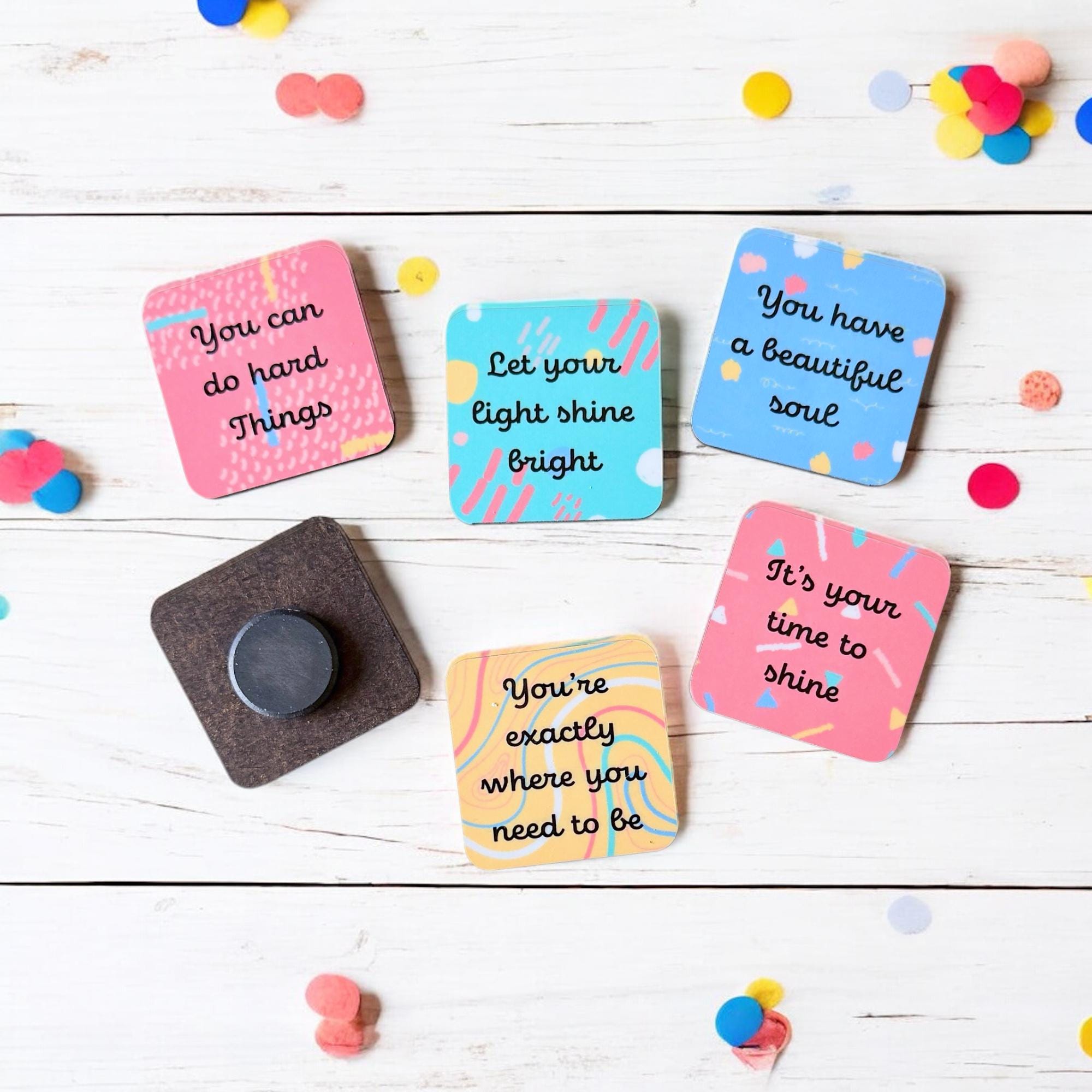 Positivity Quote Magnets: Inspirational Affirmations, Encouragement ...