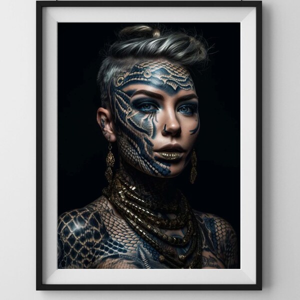 Tattoo Digital Art - Etsy