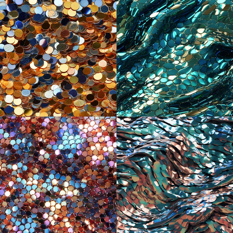 Sequin Concept Texture, Seamless Pattern, Commercial Use Scrapbooking ...