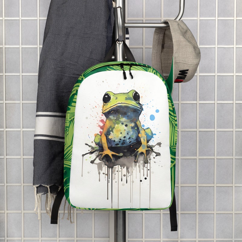 Frog Backpack - Etsy
