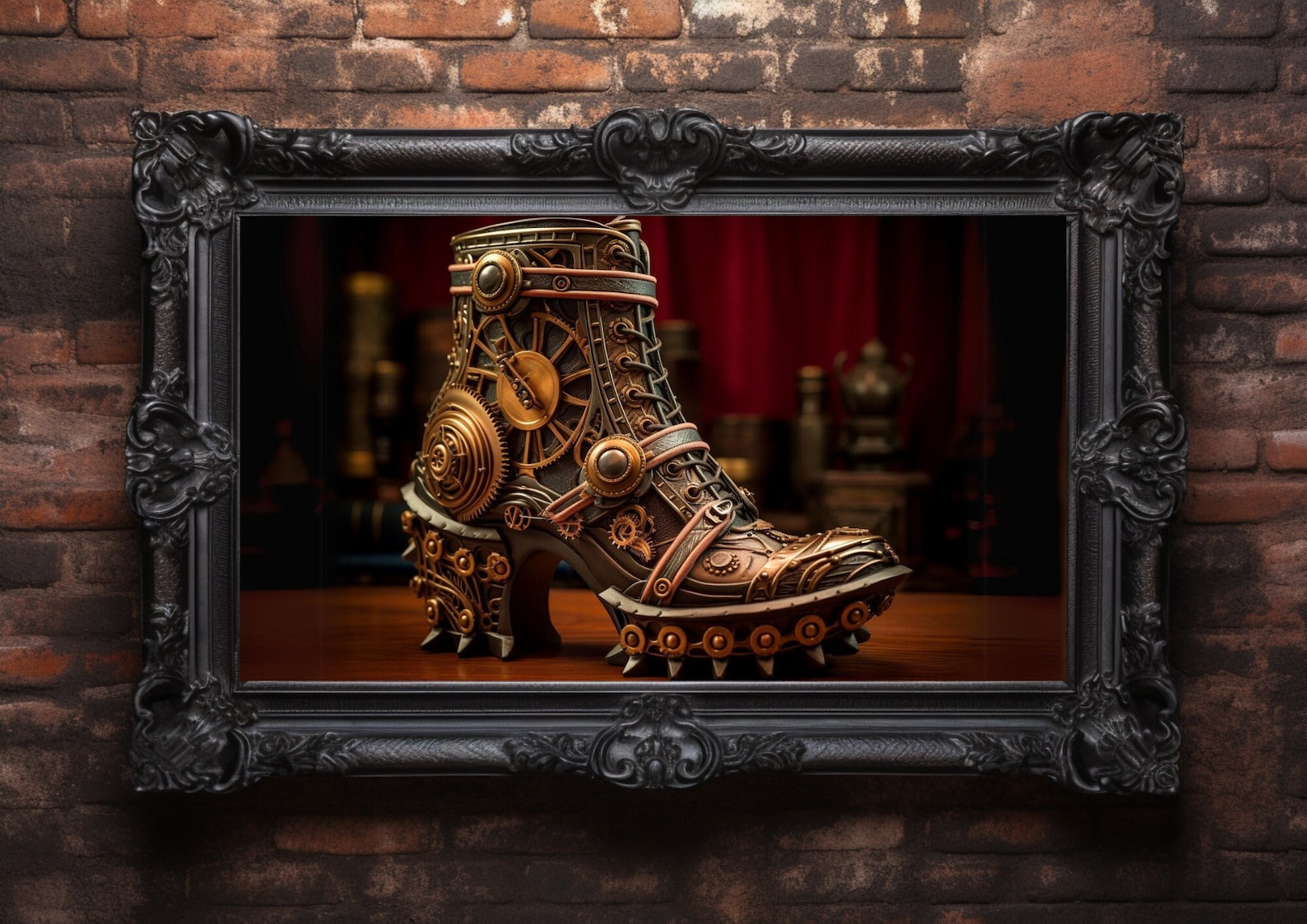 Steampunk Shoe, A Retro-futuristic Masterpiece for Your Feet ...