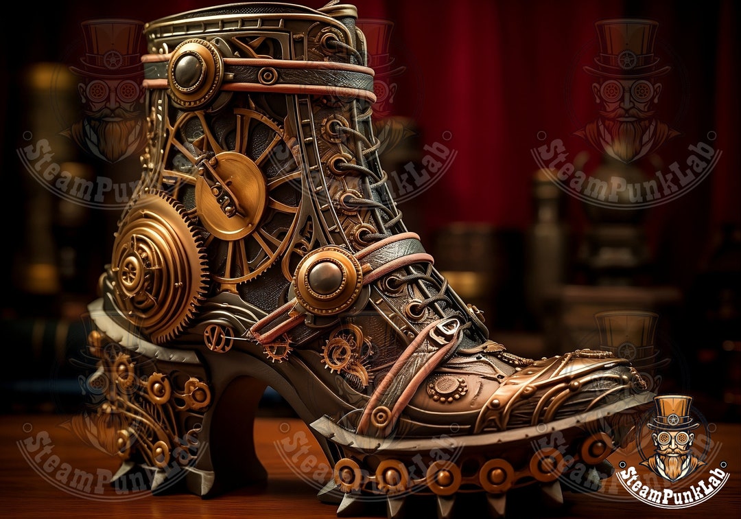 Steampunk Shoe, A Retro-futuristic Masterpiece for Your Feet ...