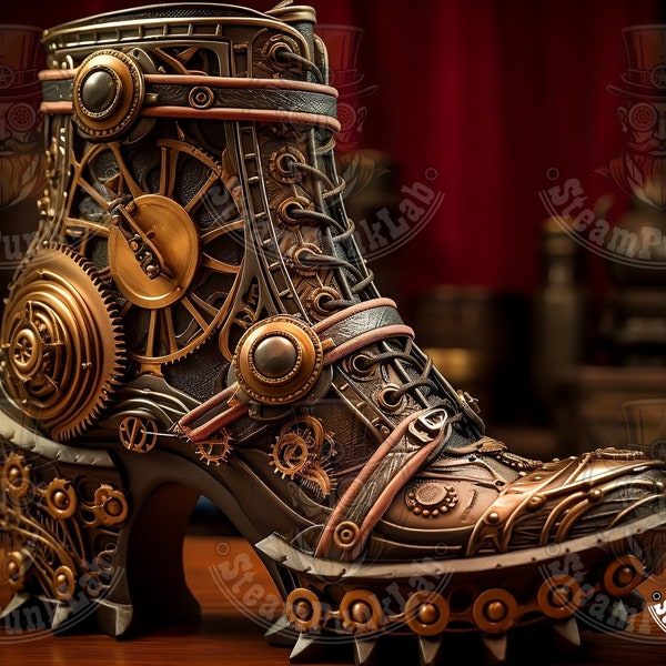 Steampunk Shoes - Etsy