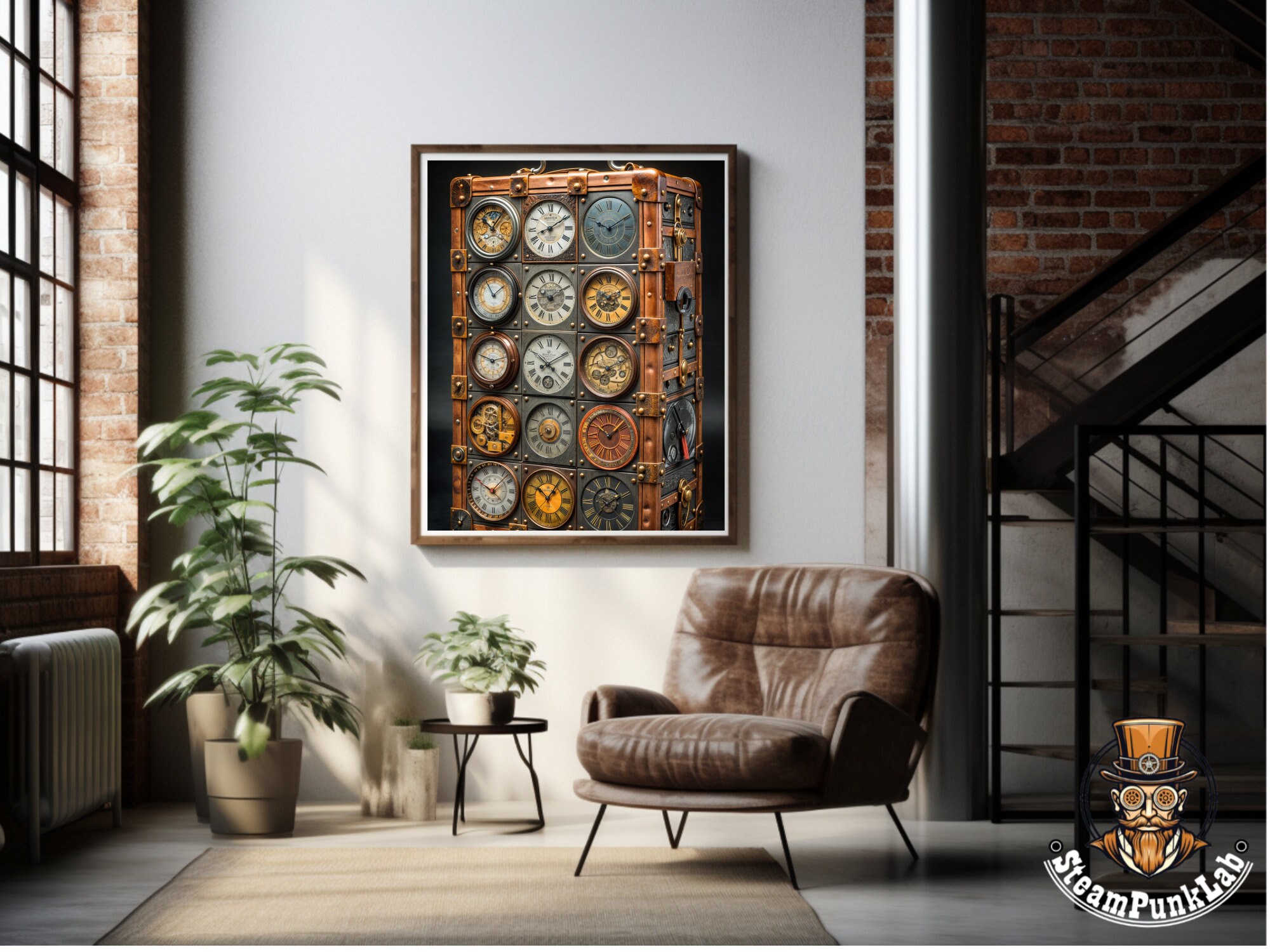 Time Chest: Steampunk Box With Multiple Clocks - Etsy UK