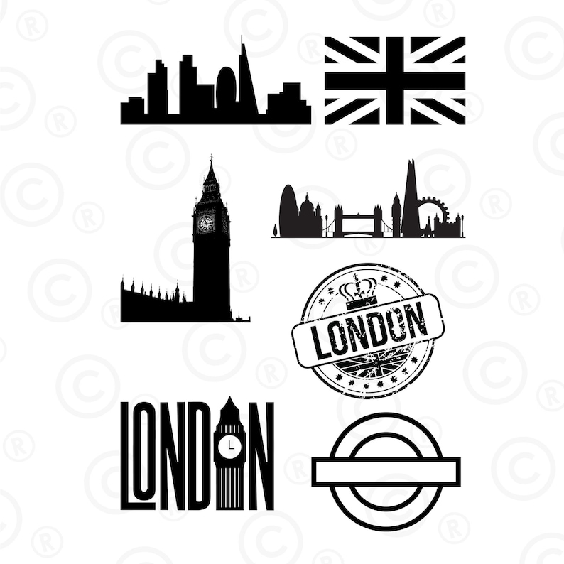 London Svg, Instant Download SVG, JPG, PDF, Png, Digital Download ...