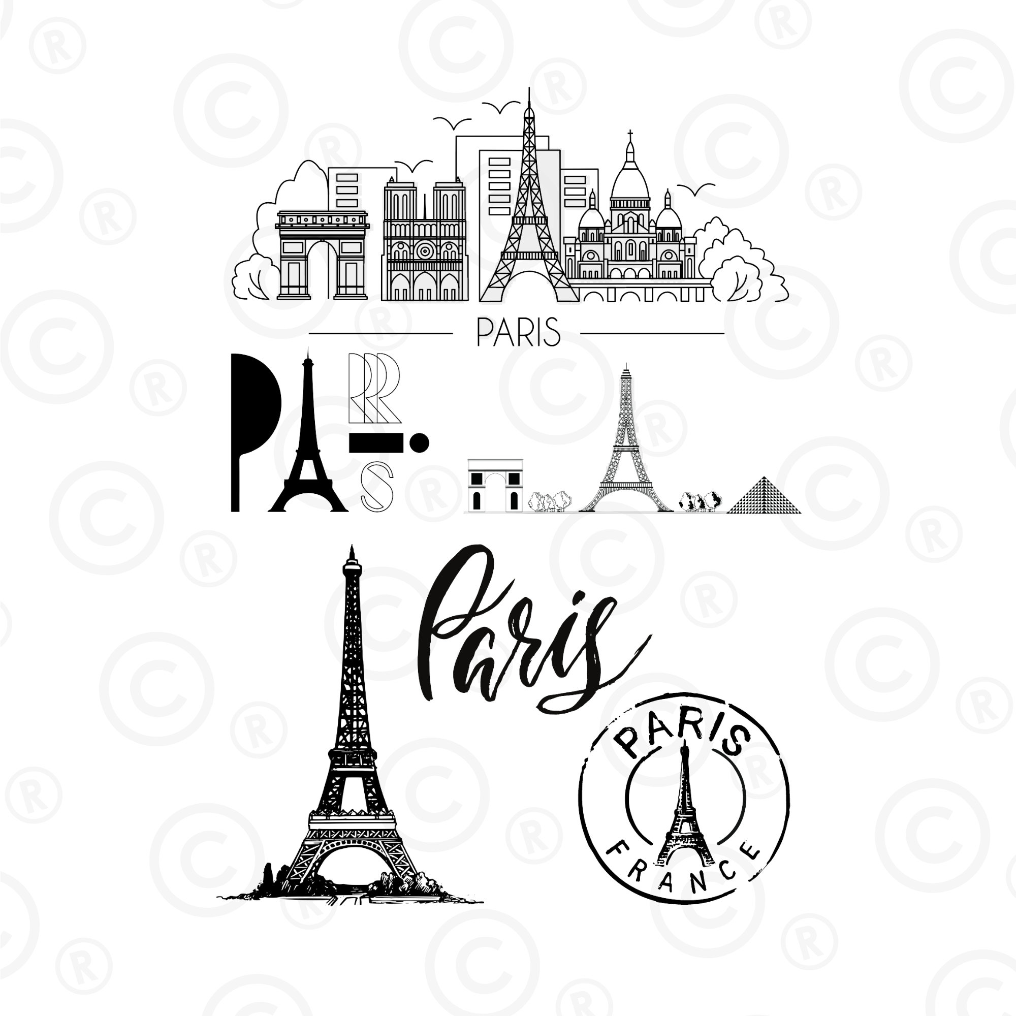 Paris Svg, Instant Download SVG, JPG, PDF, Png, Digital Download, Paris ...