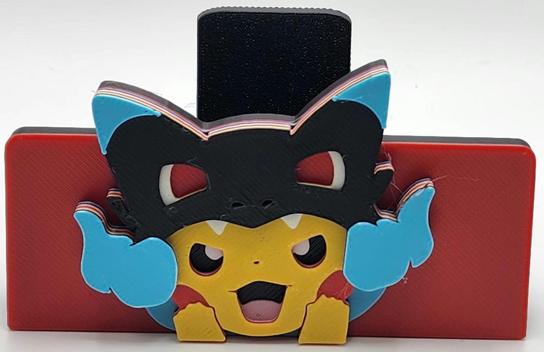 Poncho Pikachu Mega Charizard Adjustable Card Stand - Etsy