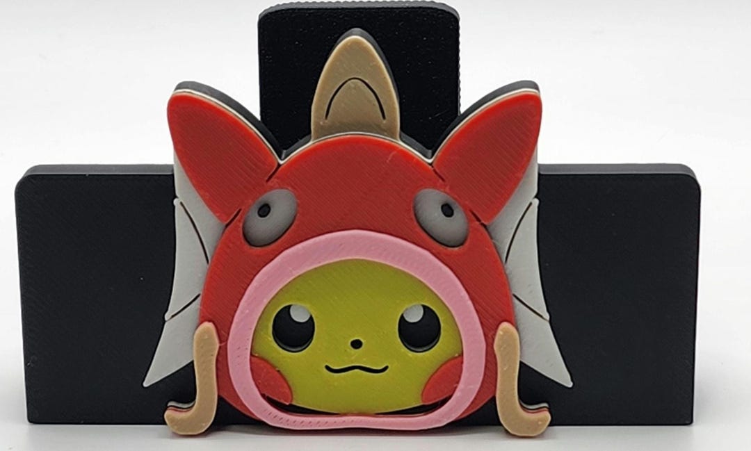 Poncho Pikachu Magikarp Adjustable Card Stand - Etsy