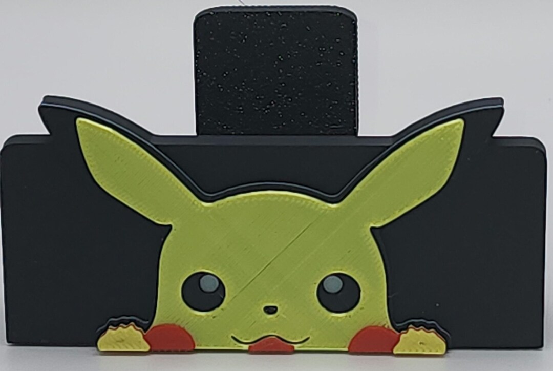 Pikachu Face Adjustable Card Stand - Etsy