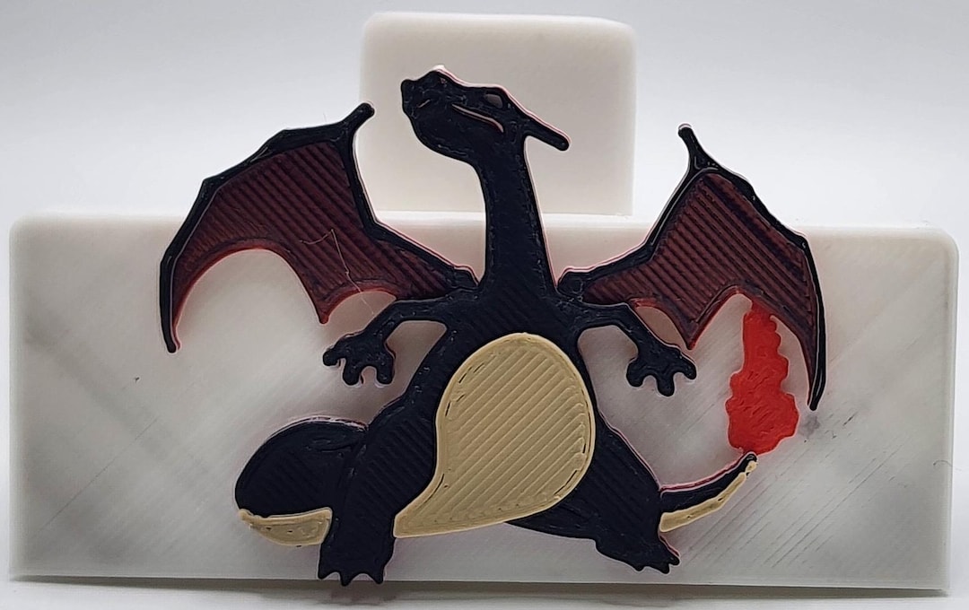 Shiny Charizard Adjustable Card Stand - Etsy