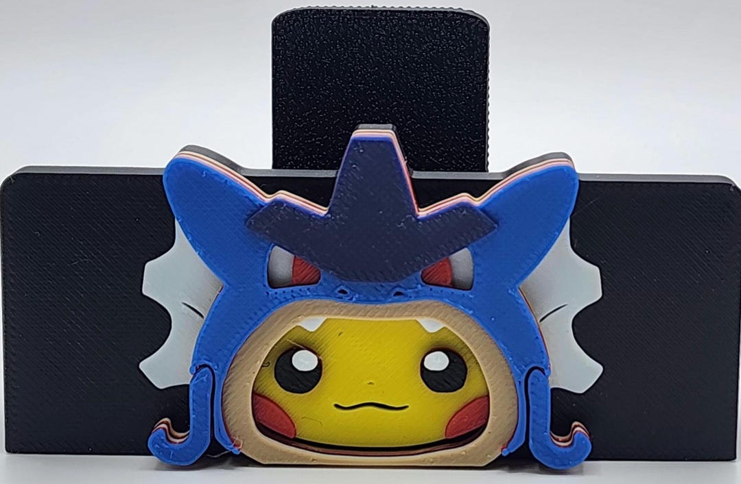Poncho Pikachu Gyarados Adjustable Card Stand - Etsy