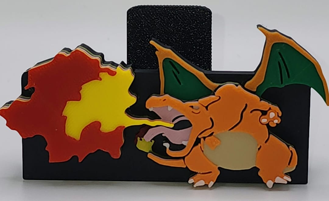 Charizard Base Set Adjustable Card Stand - Etsy