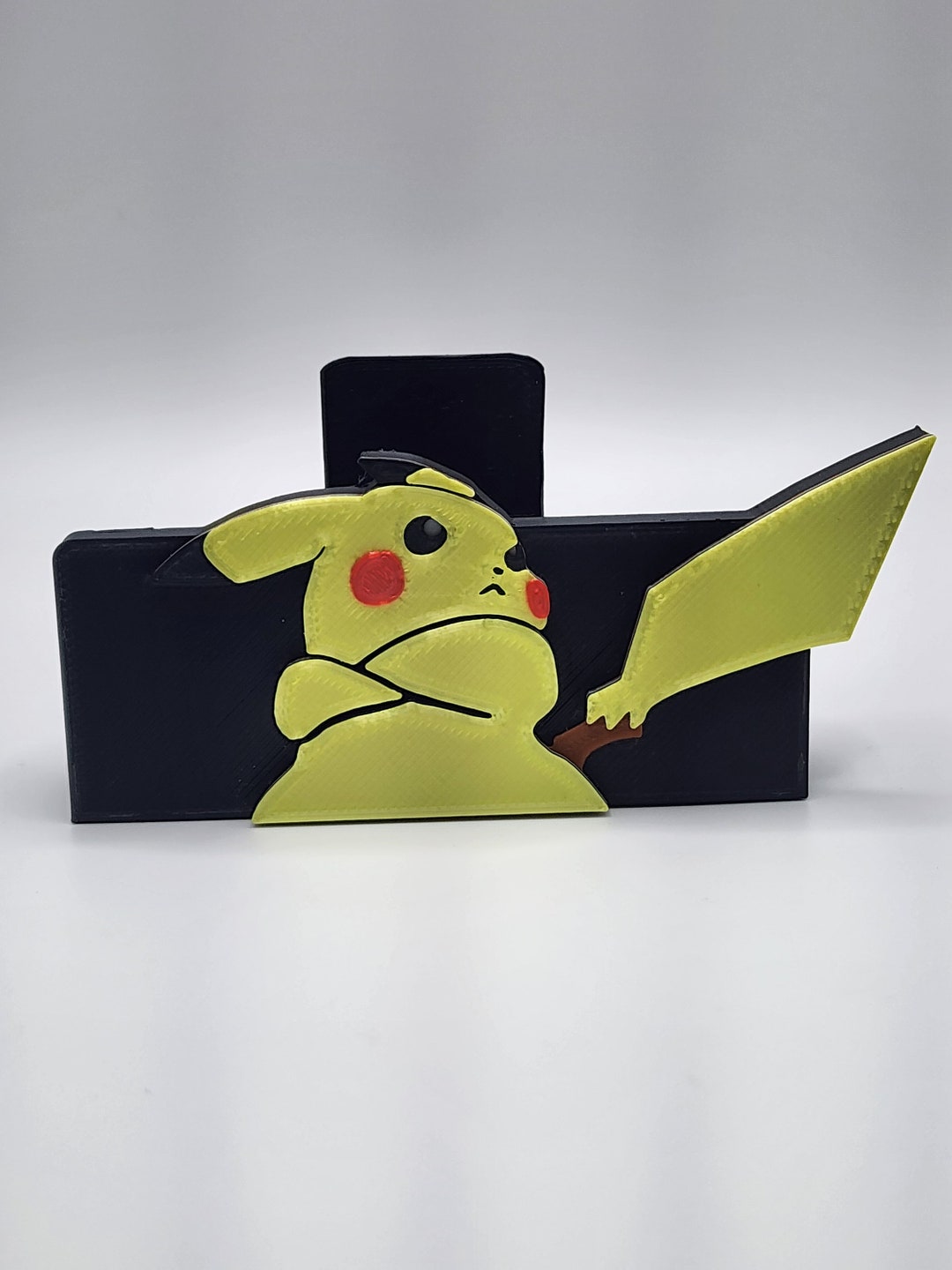 Gold Star Pikachu Adjustable Card Stand - Etsy
