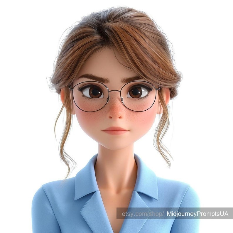 Midjourney Prompt for 3D Cartoon Character, Cartoon AI Art Prompt ...
