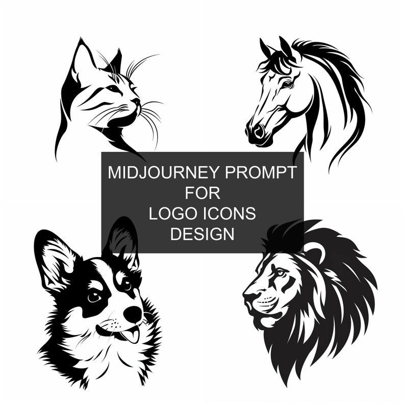 Midjourney Prompt for Logo Icons Design, Midjourney Prompts Guide ...