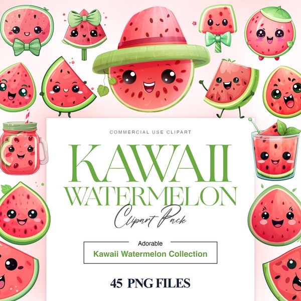 Cute Watermelon - Etsy