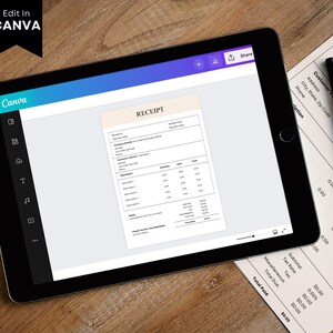 Printable Receipt Template, Blank Receipt Template, Receipt of Payment ...